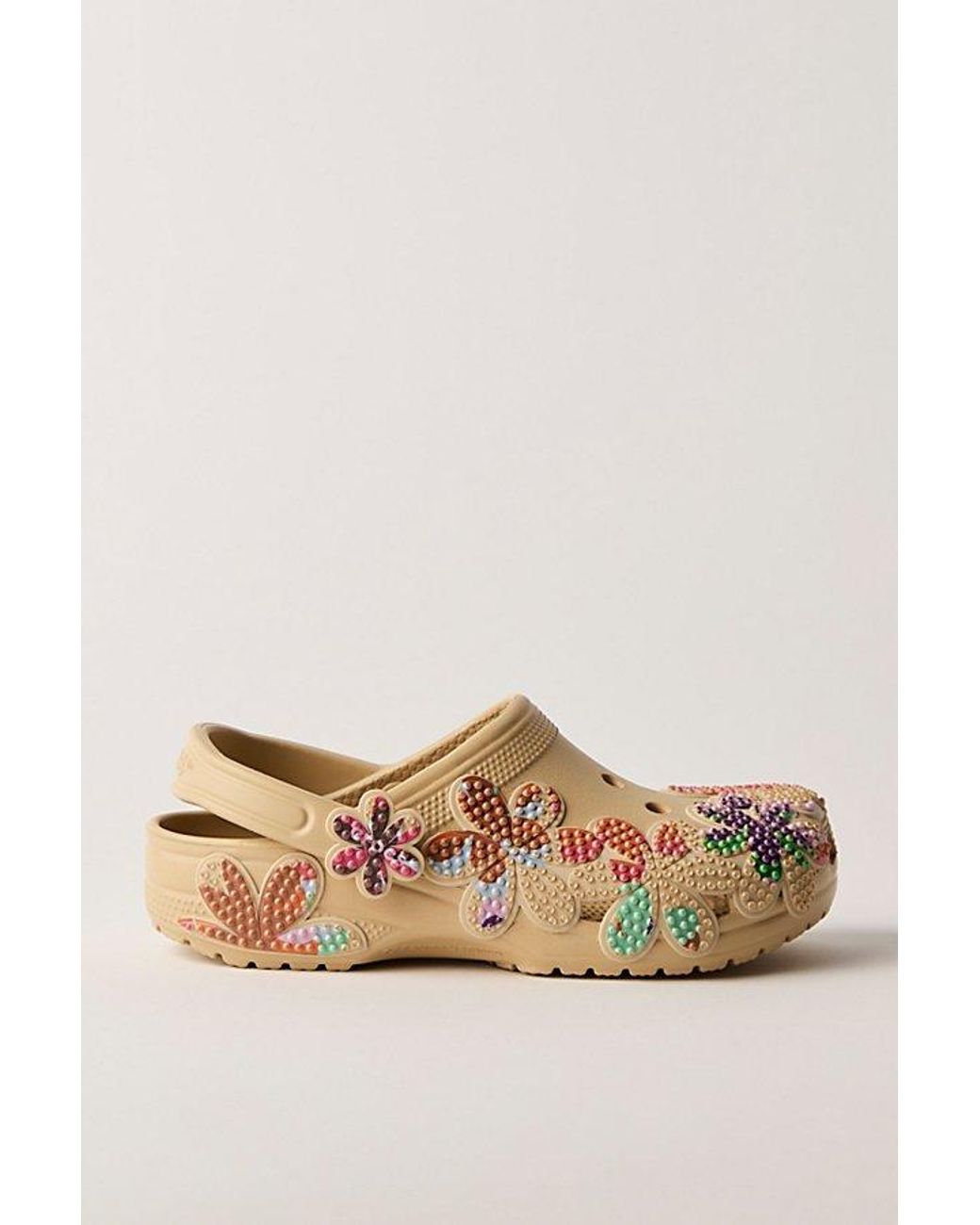 Crocs™ Graphic Classic Clogs in Natural | Lyst UK