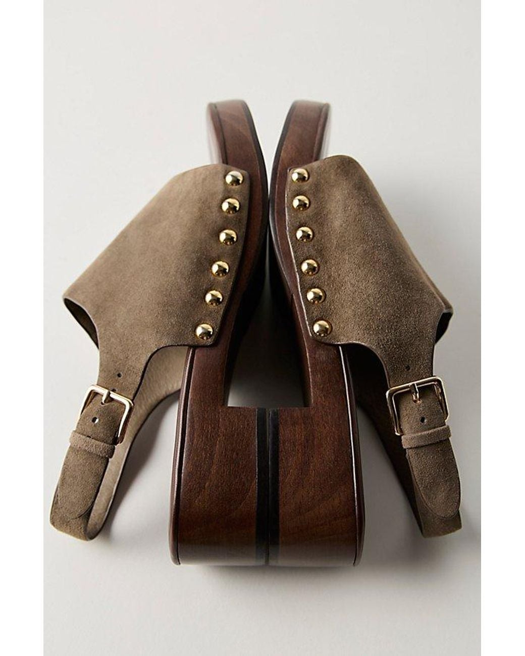 Jeffrey Campbell Piper Clogs in Brown | Lyst
