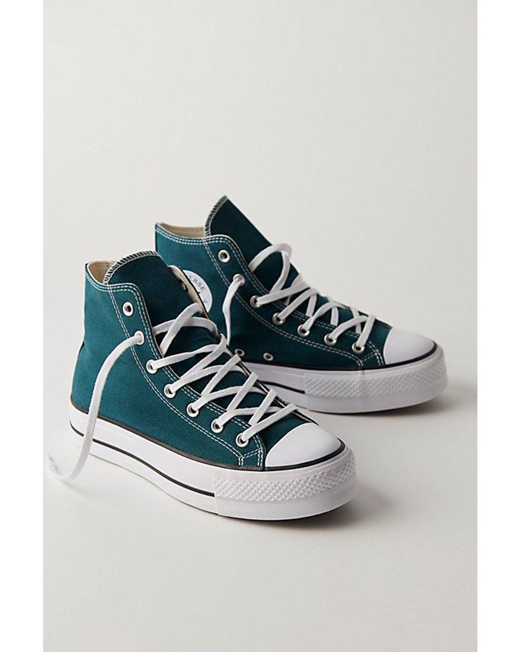 Converse Chuck Taylor All Star Lift High-Top Sneakers in Blue | Lyst
