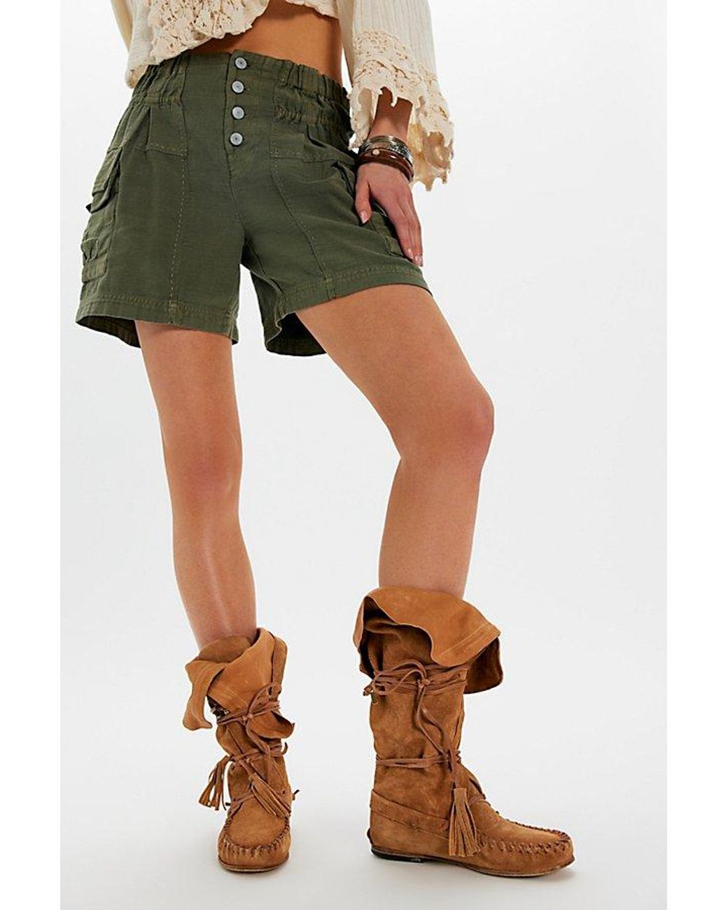 A.s.98 Davis Tall Mocc Boots in Brown | Lyst