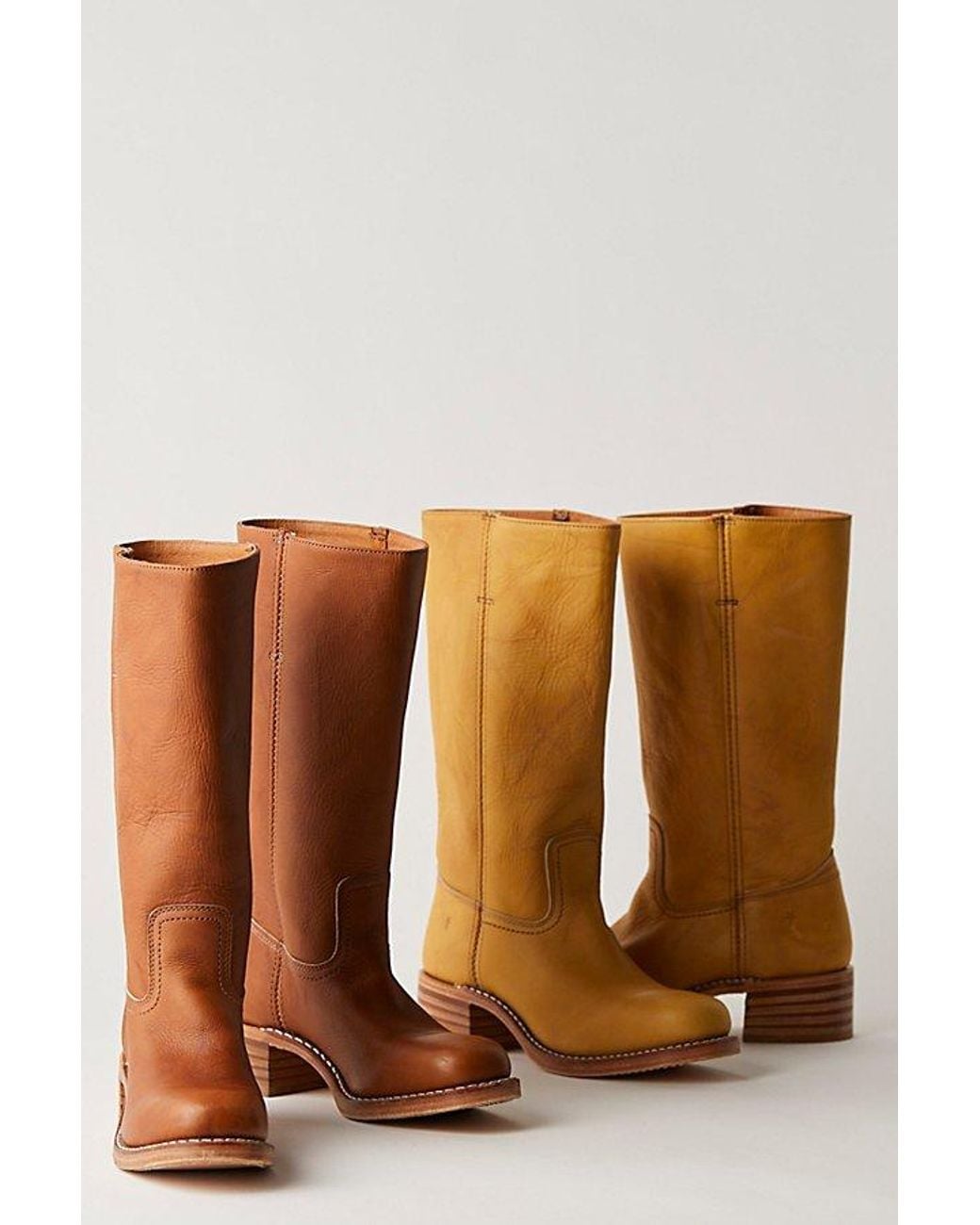 Frye Campus 14L Boots in Brown | Lyst