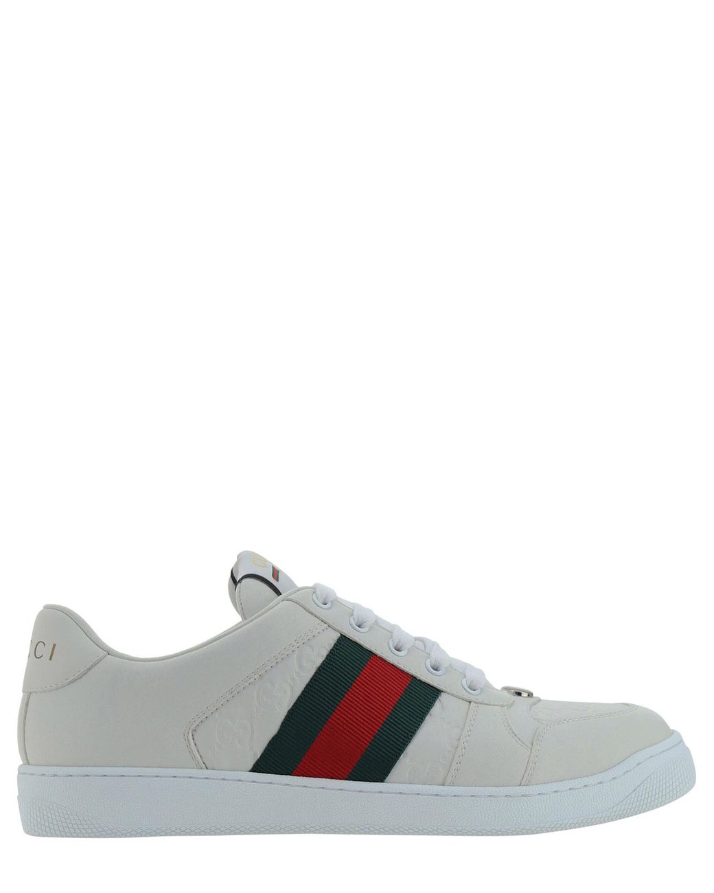 Gucci Screener Sneakers in White for Men | Lyst