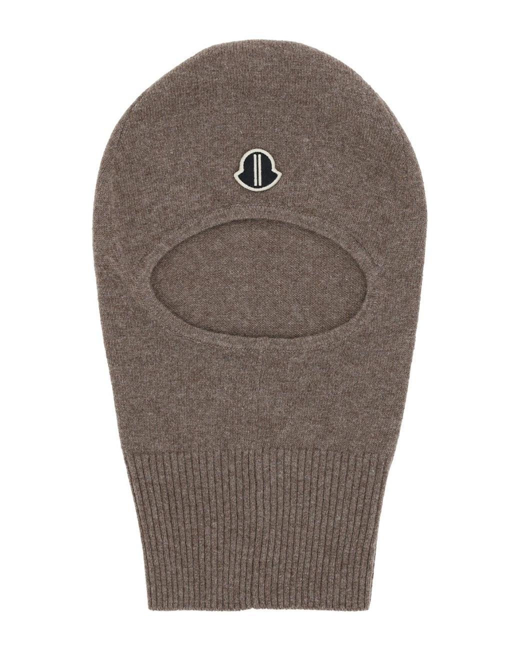 Moncler X Rick Owens Ski Mask in Brown | Lyst