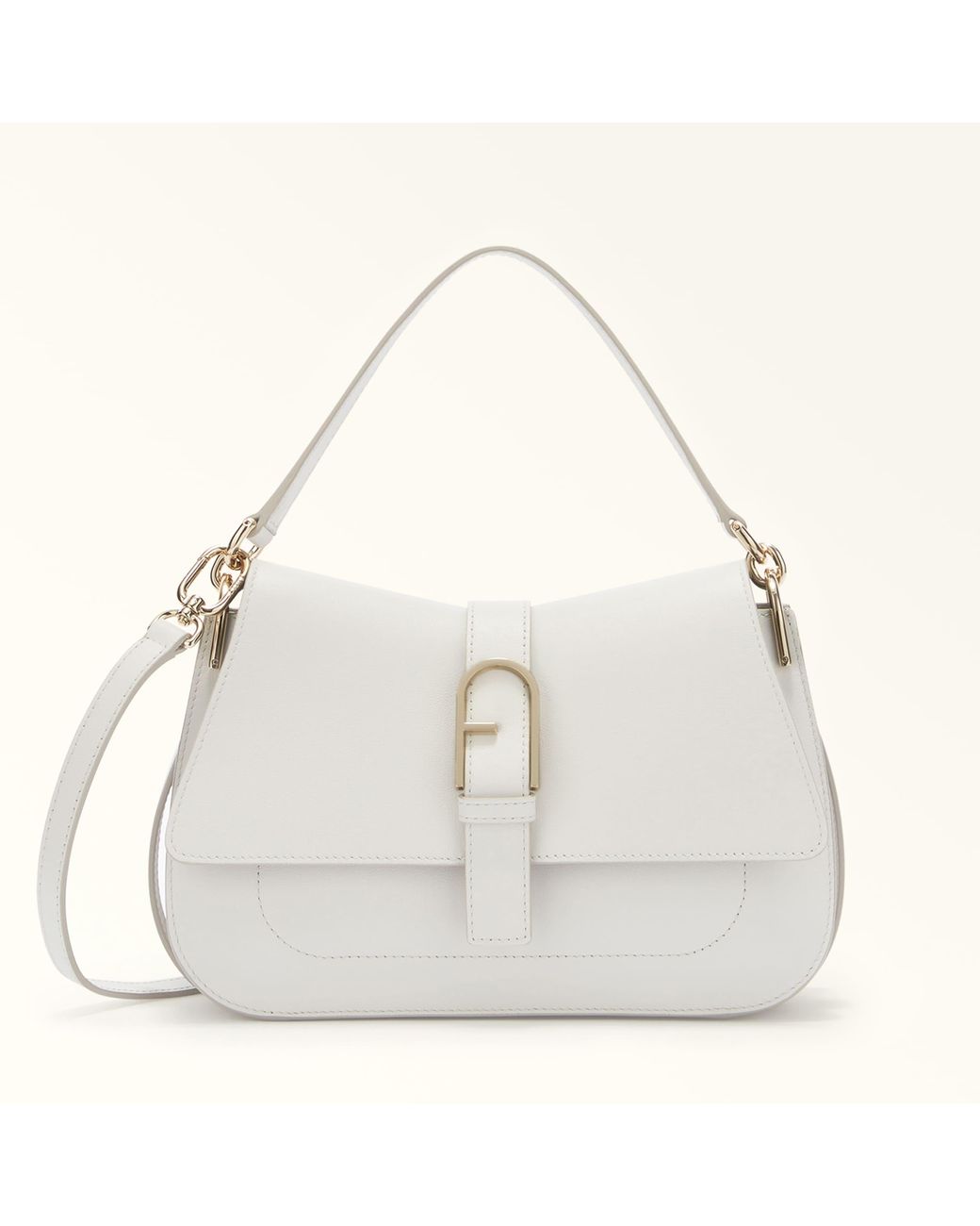 Furla Flow in White | Lyst UK