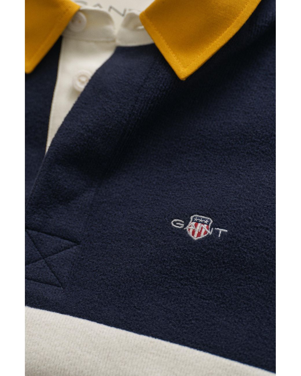 GANT Color Blocked Heavy Rugger Evening in Blue for Men | Lyst UK