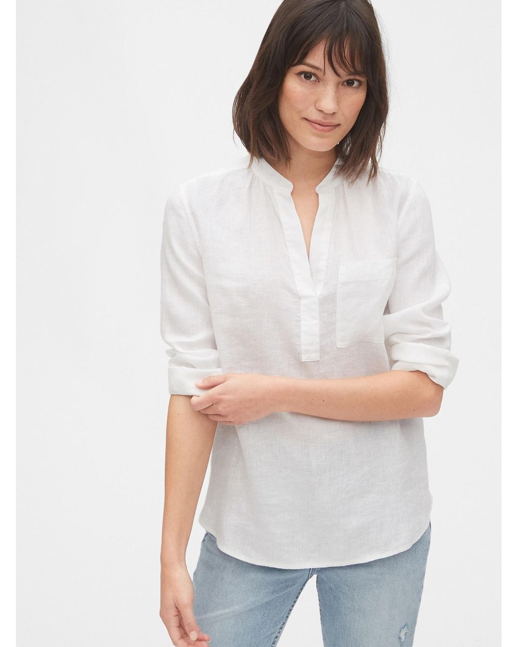 Popover Linen Shirts