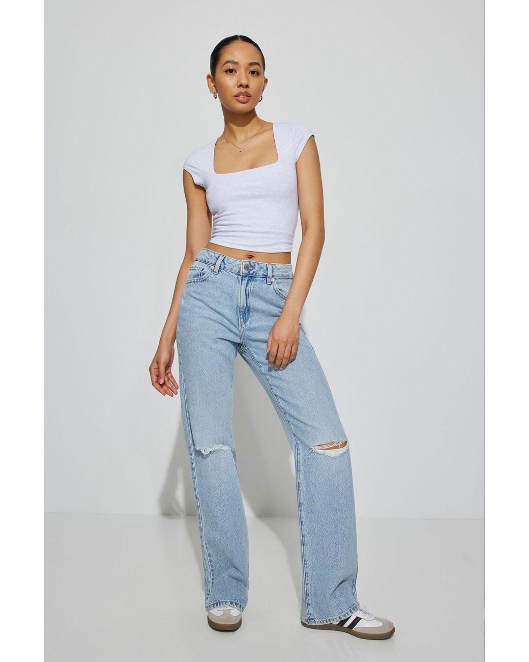 Garage 90'S Straight Jean in Blue | Lyst