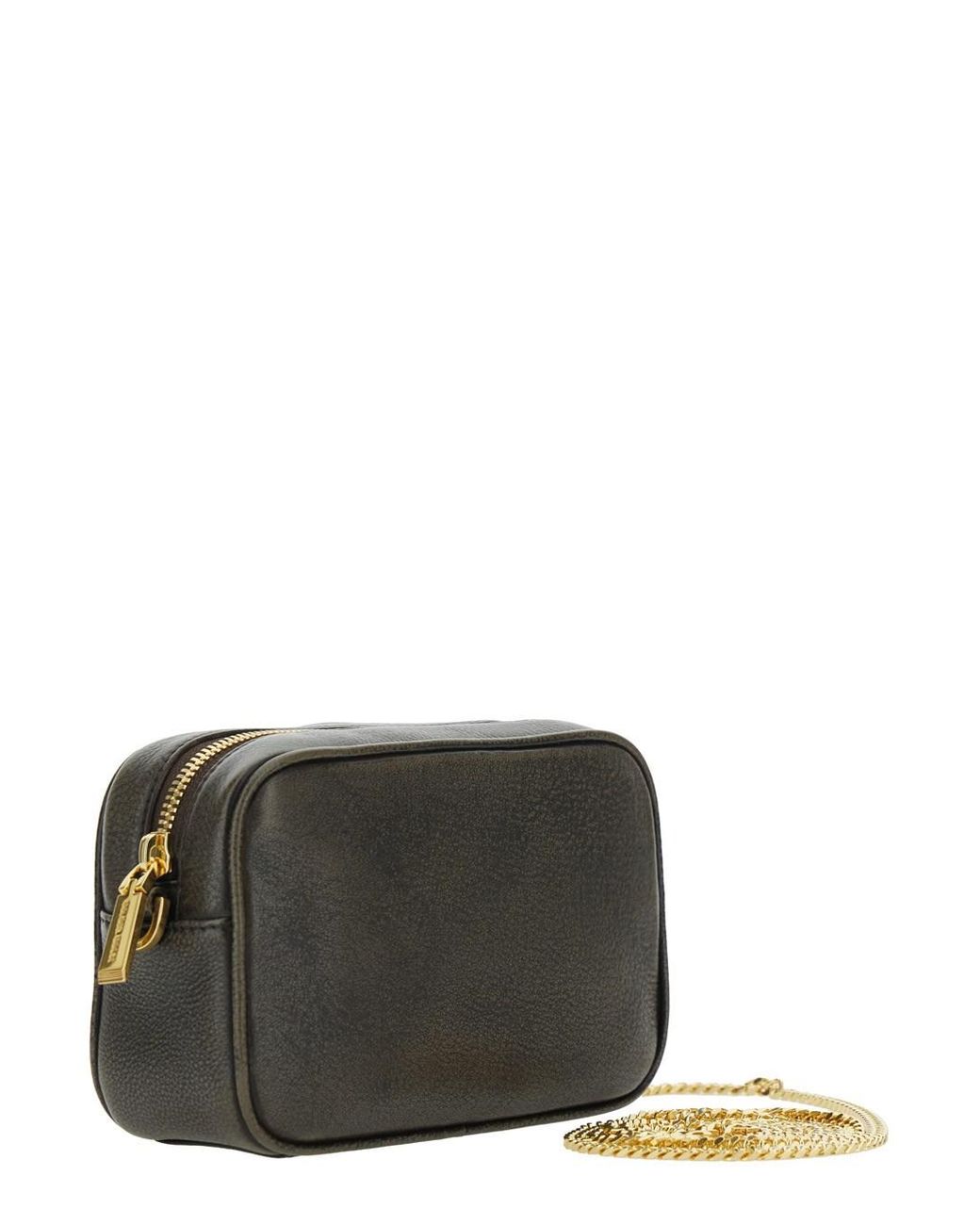 Golden Goose Crossbody Bag With Removable Chain-Link Shoulder St in ...