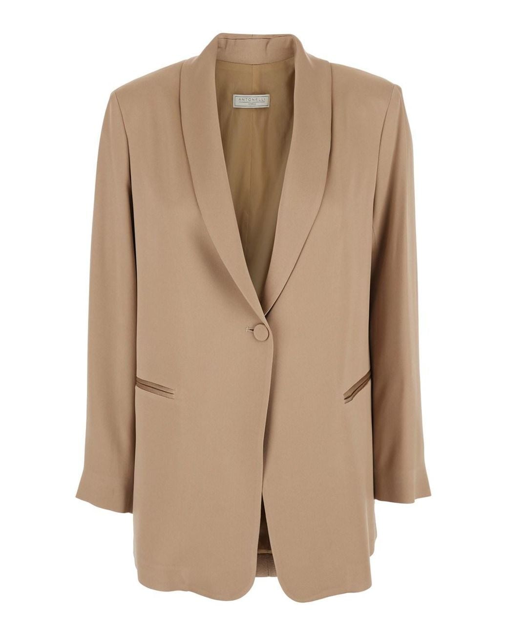 Antonelli Edward Blazer in Natural | Lyst UK