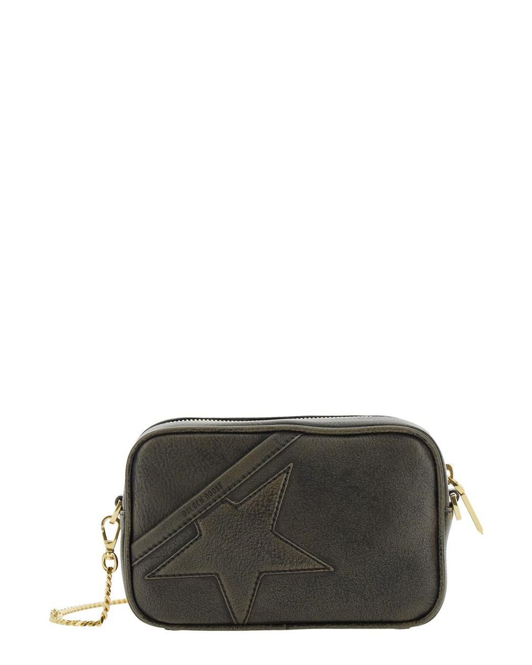Golden Goose Crossbody Bag With Removable Chain-Link Shoulder St in ...