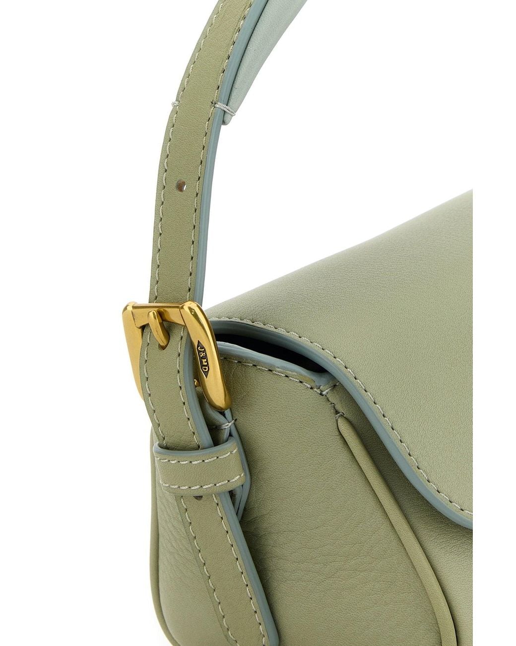 J&m Davidson Sage Green Bonny Baguette Handbag | Lyst