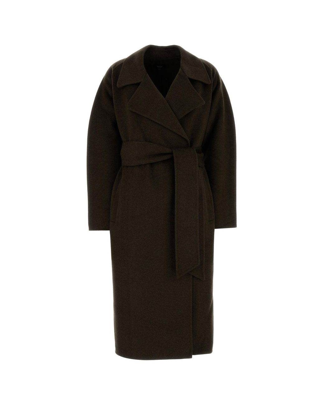 Soeur Dark Green Wool Blend Harvard Coat in Black | Lyst