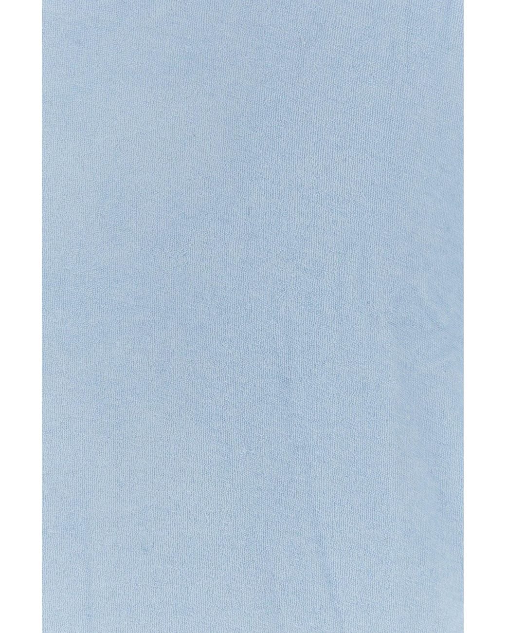 Frescobol Carioca Light Blue Terry Fabric Faustino Polo Shirt for Men ...