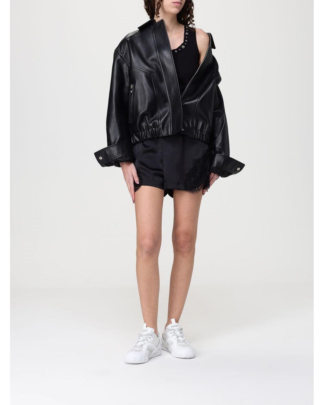 Versace Top in Black | Lyst UK