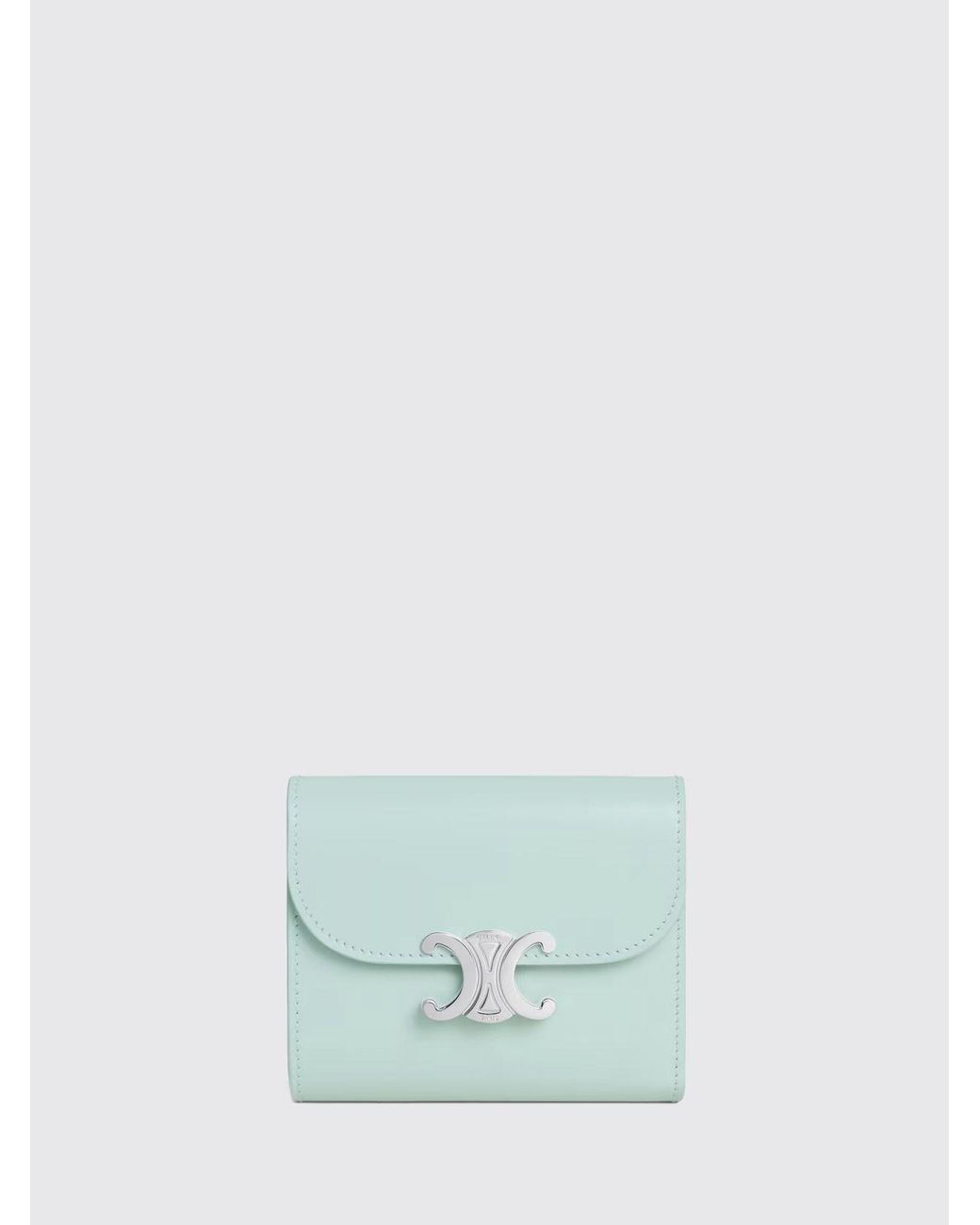 Celine Wallet in Blue | Lyst UK