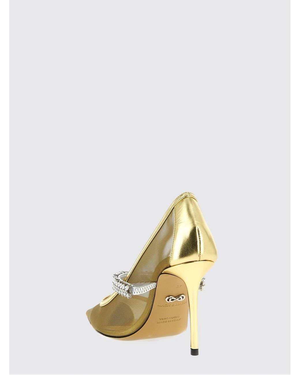 Mach & Mach High Heel Shoes in Metallic | Lyst UK