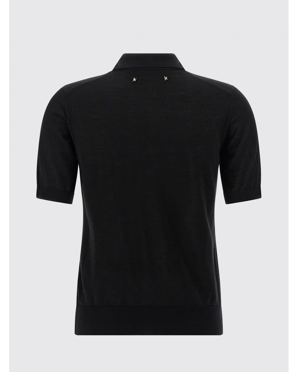 Golden Goose Polo Shirt in Black | Lyst UK