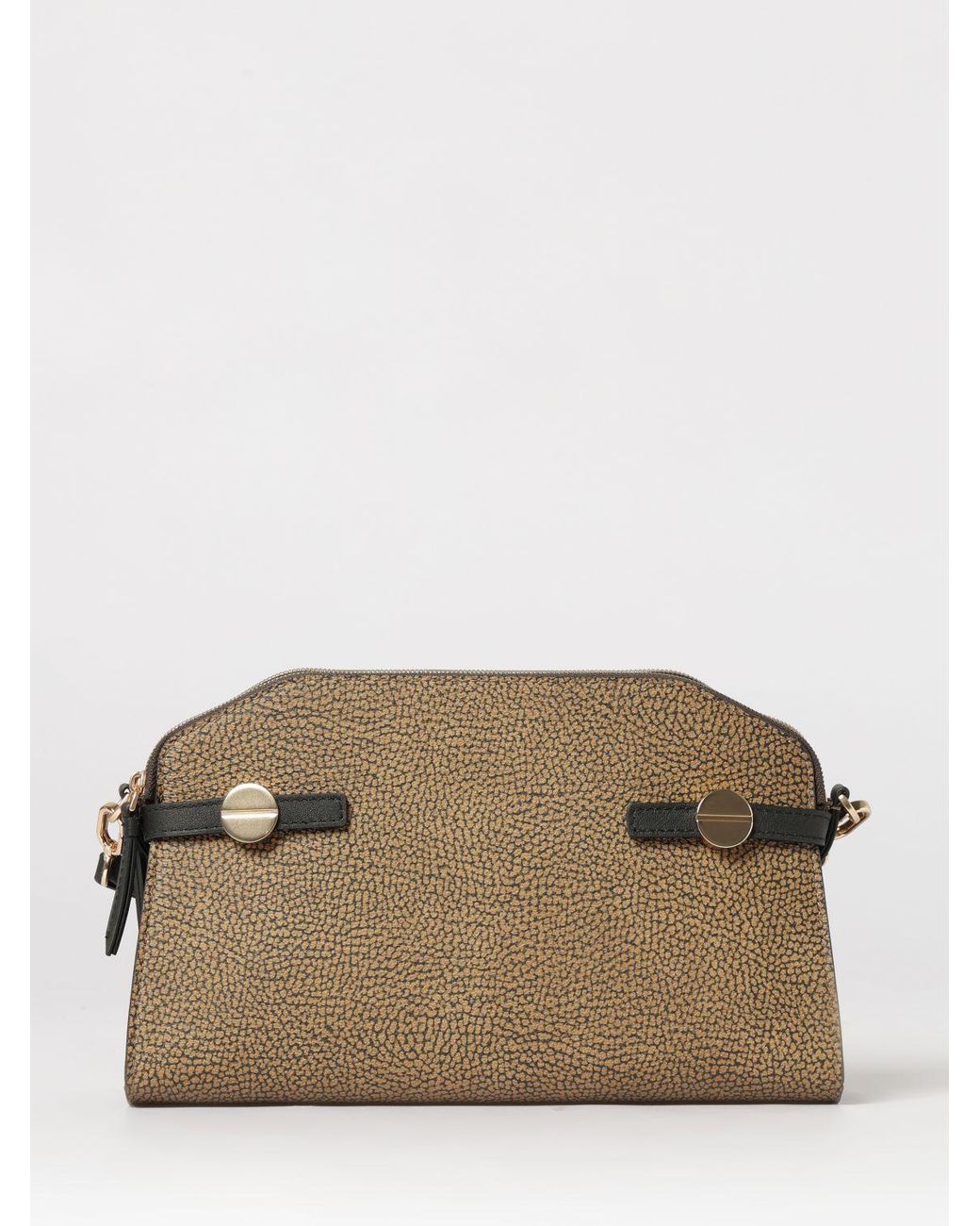 Borbonese Backpack in Natural | Lyst