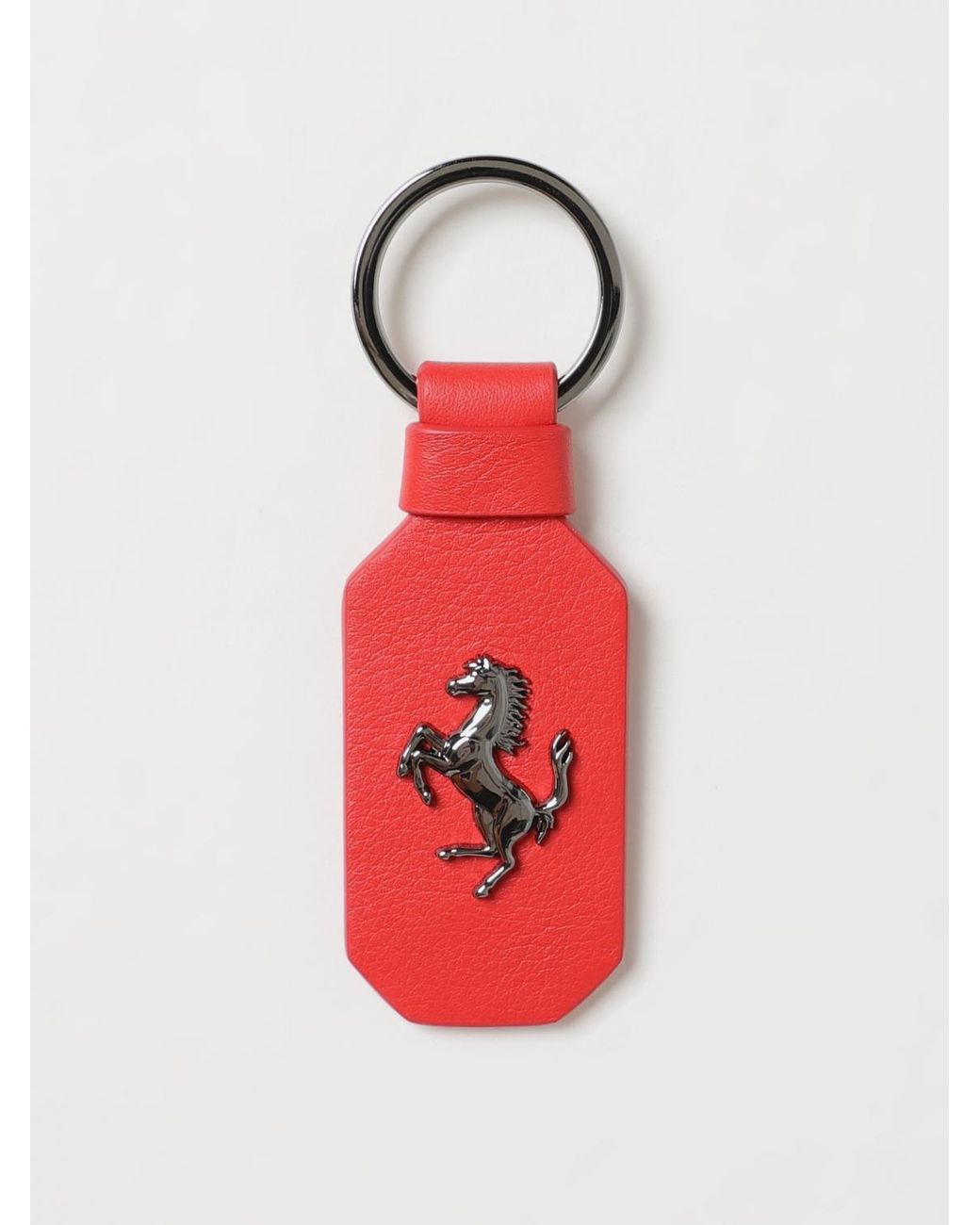 Ferrari Keyring in Red for Men | Lyst UK