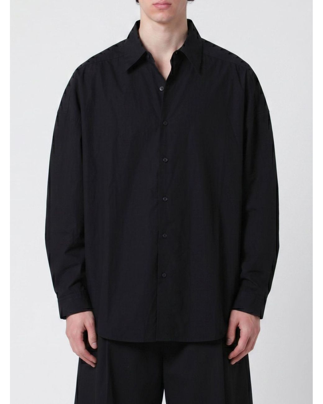 Entire studios Relaxed Cotton Shirt in Blue for Men | Lyst UK