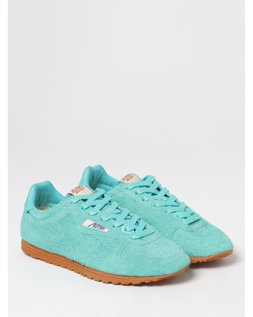 Autry Medalist Lowtop Sneaker Suede in Blue | Lyst