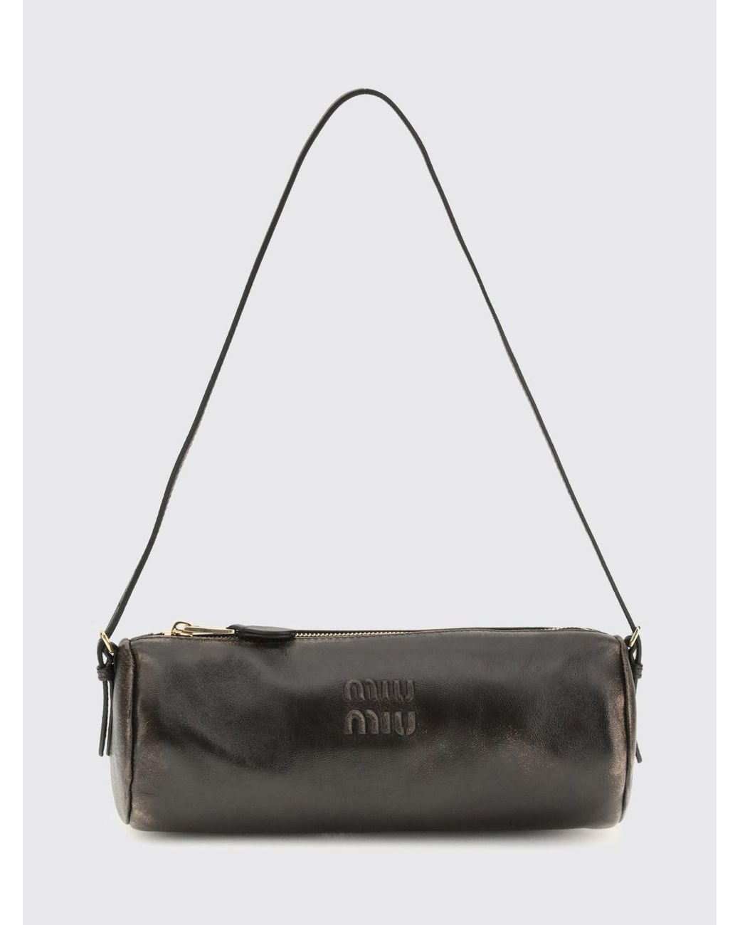 Miu Miu Mini Bag in Black | Lyst UK