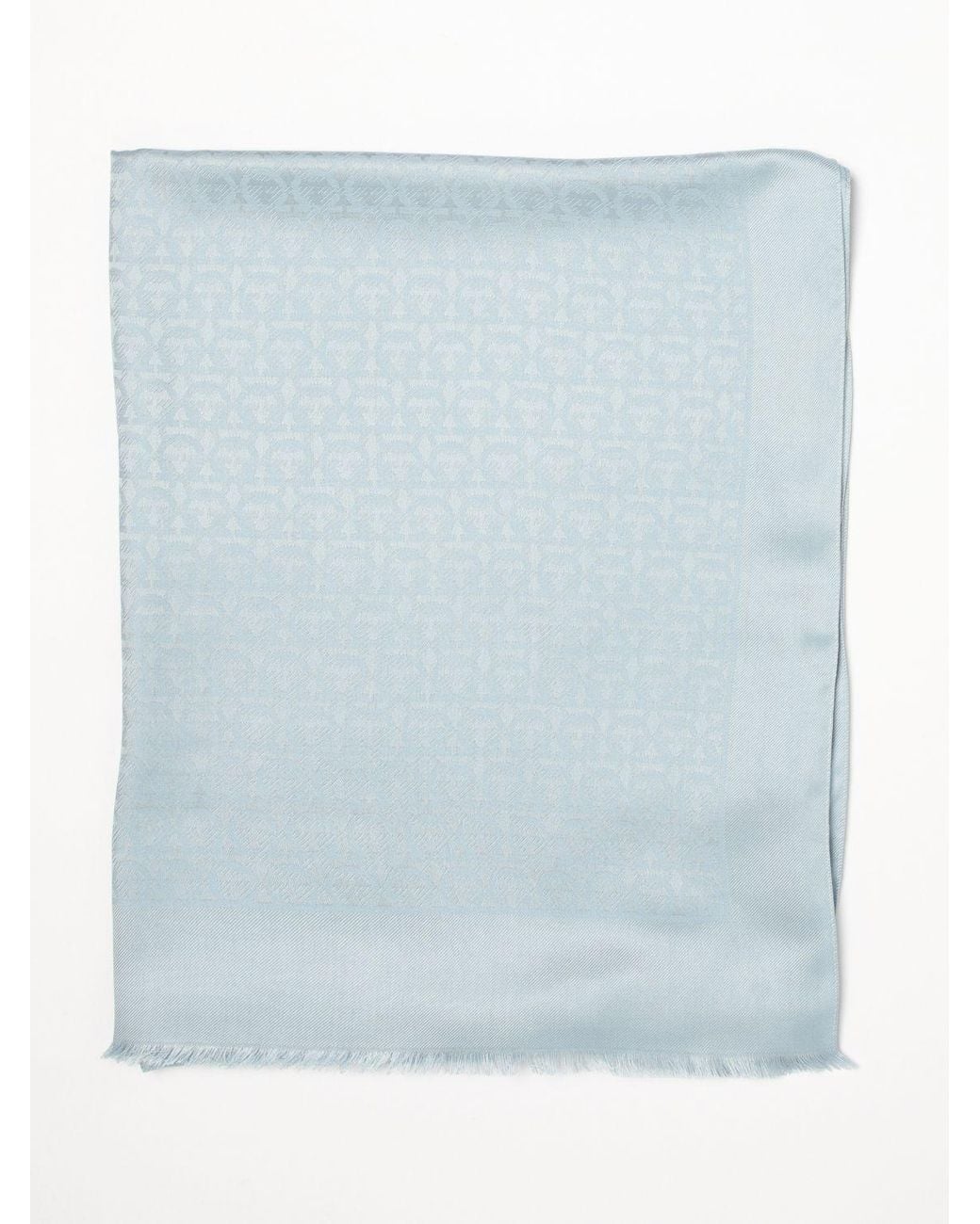 Ferragamo Scarf in Blue | Lyst Canada