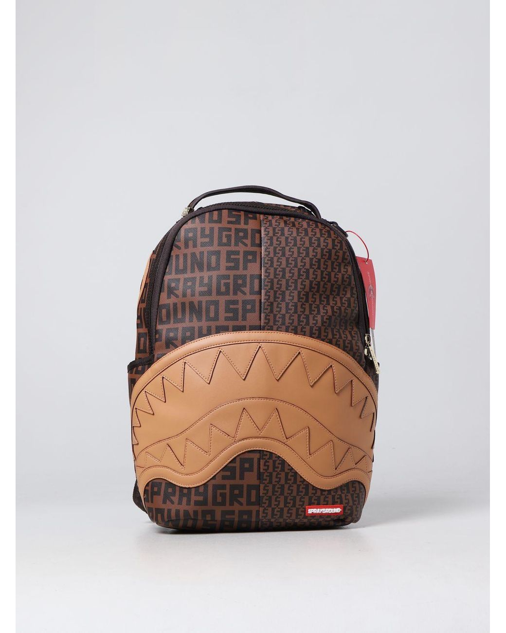 Sprayground Backpack in Brown for Men | Lyst