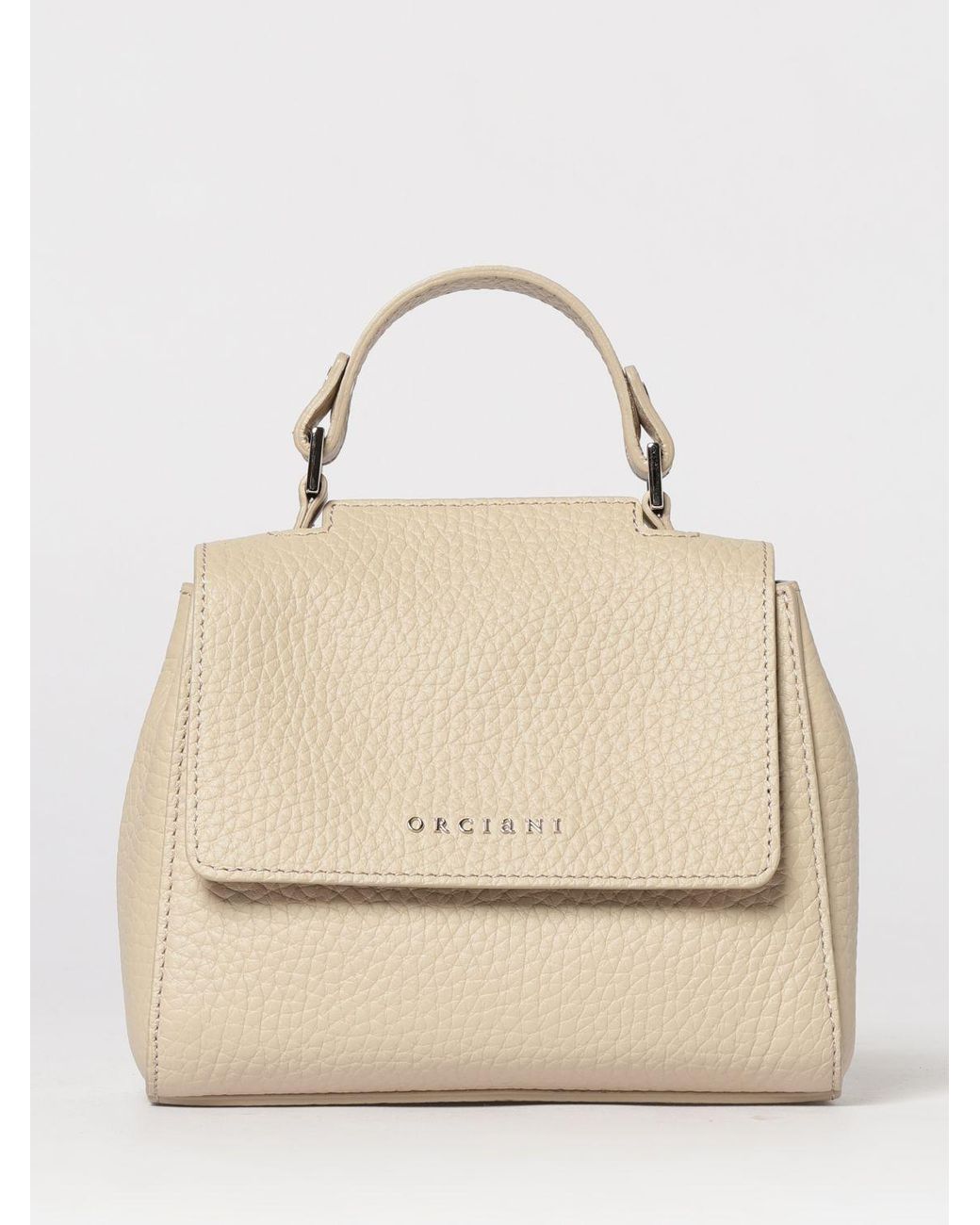 Orciani Handbag in Natural | Lyst UK
