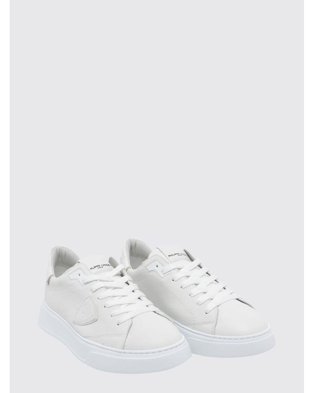 Philippe Model Sneakers in White for Men | Lyst UK