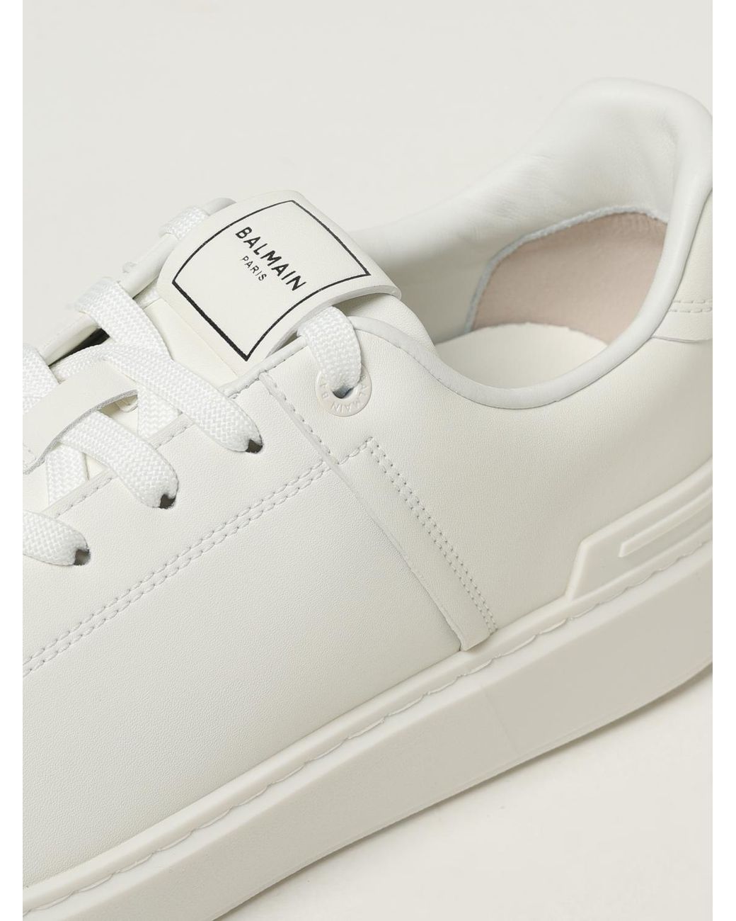 Balmain Sneakers in Natural for Men | Lyst
