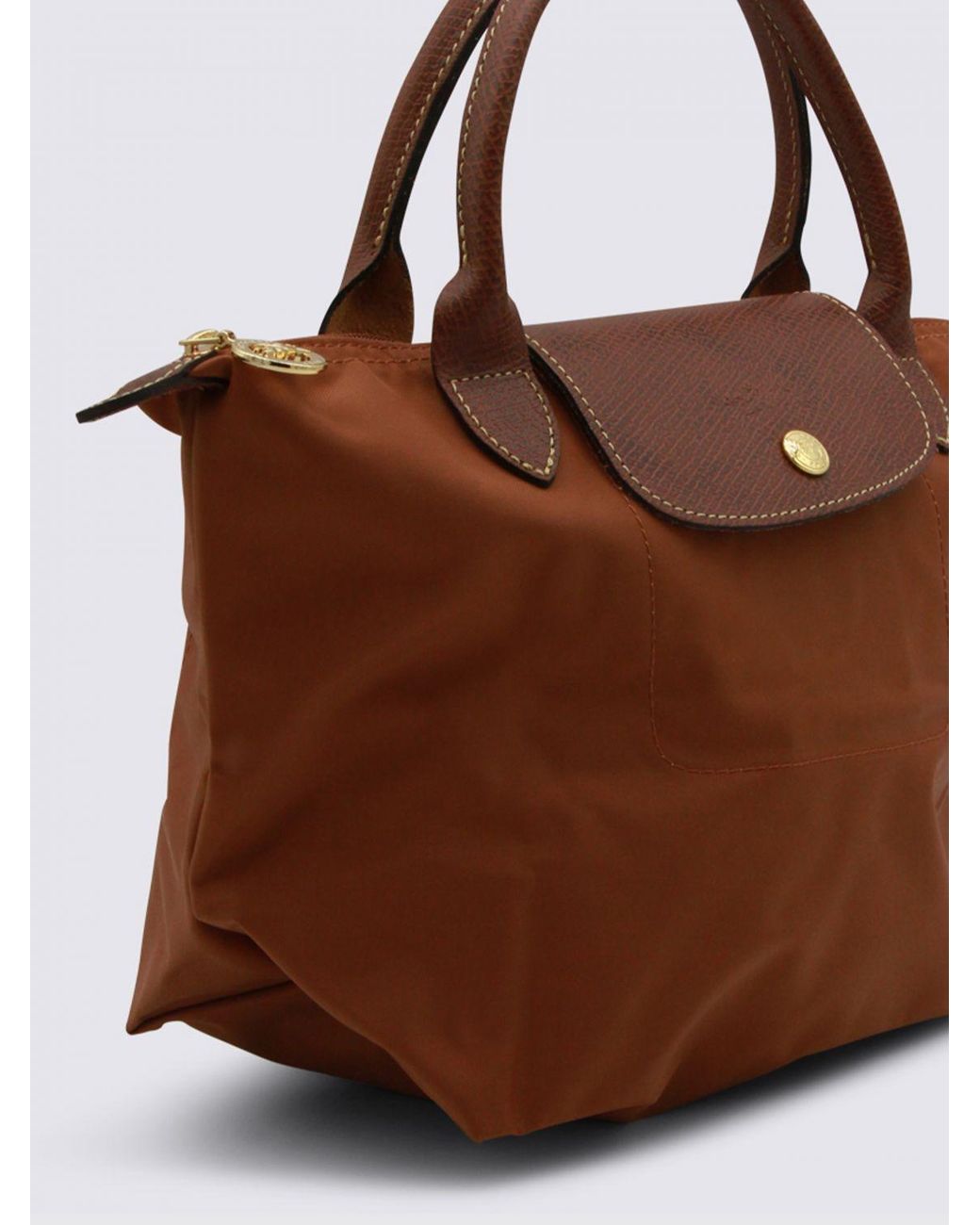 Longchamp Handbag in Brown | Lyst UK