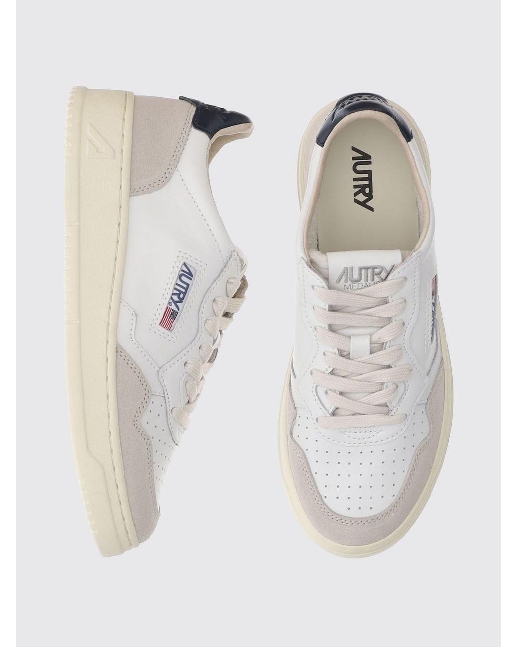 Autry Sneakers in Natural | Lyst