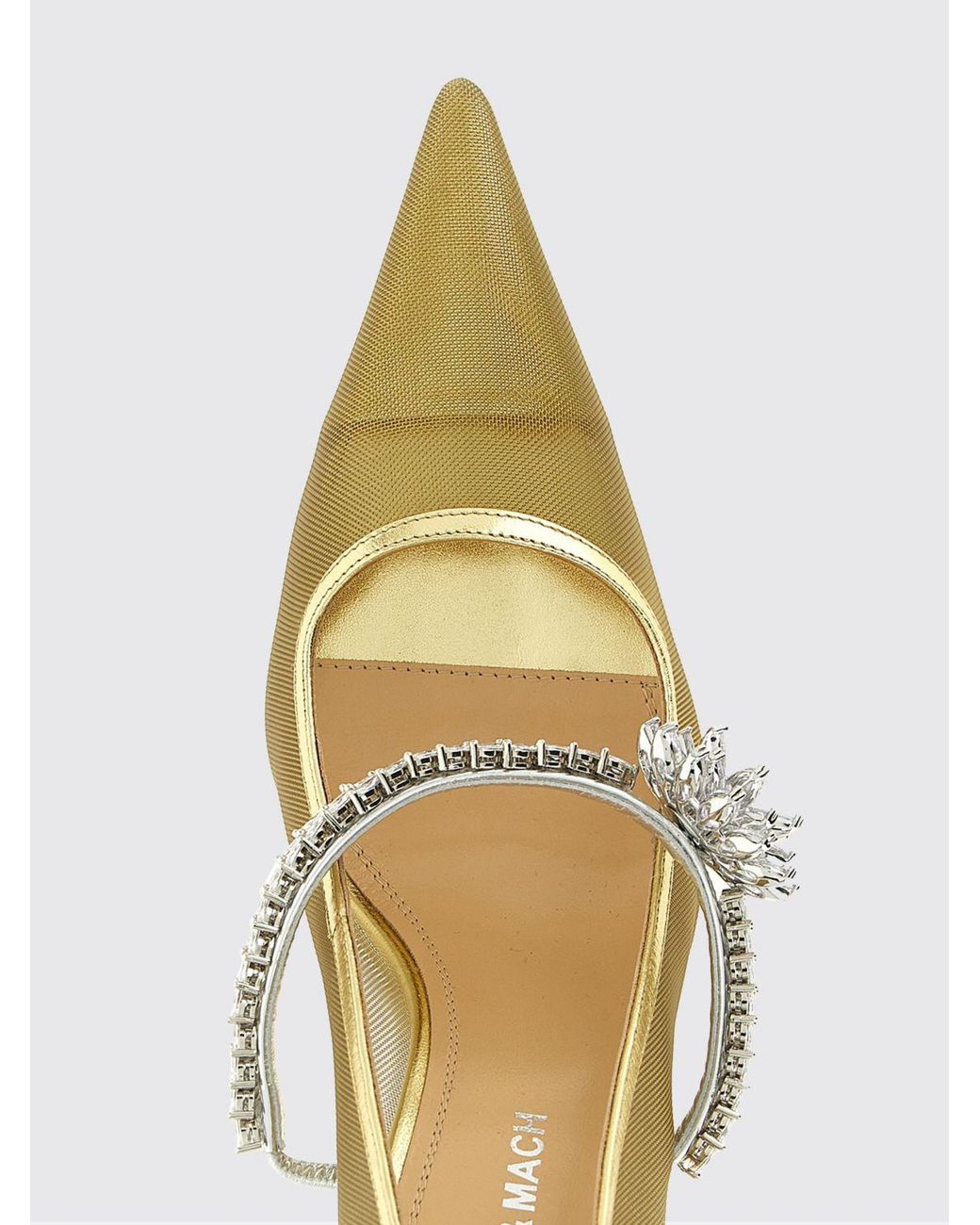 Mach & Mach High Heel Shoes in Metallic | Lyst UK