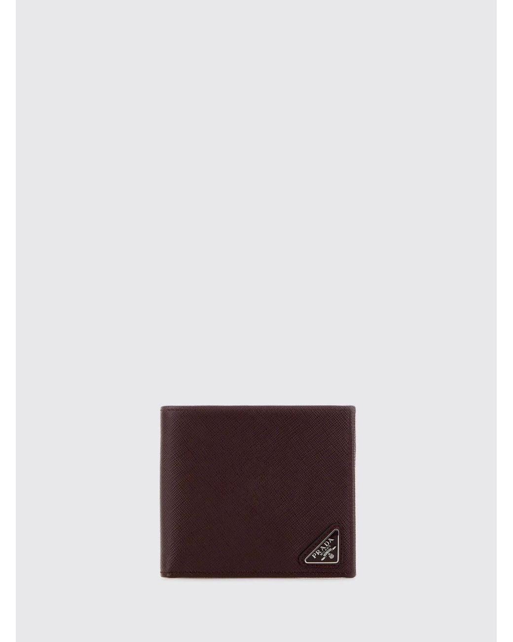 Prada Wallet in Purple for Men | Lyst UK