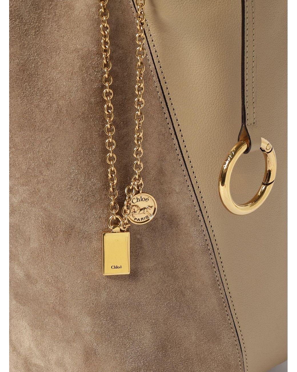 Chloé Shoulder Bag in Natural | Lyst UK