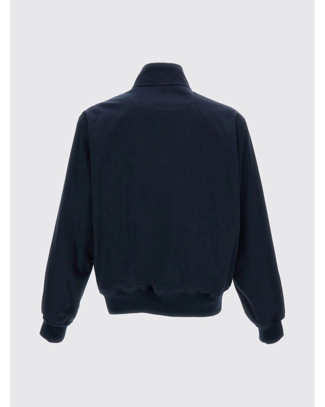 A.P.C. Cotton Bomber Jacket in Blue for Men | Lyst