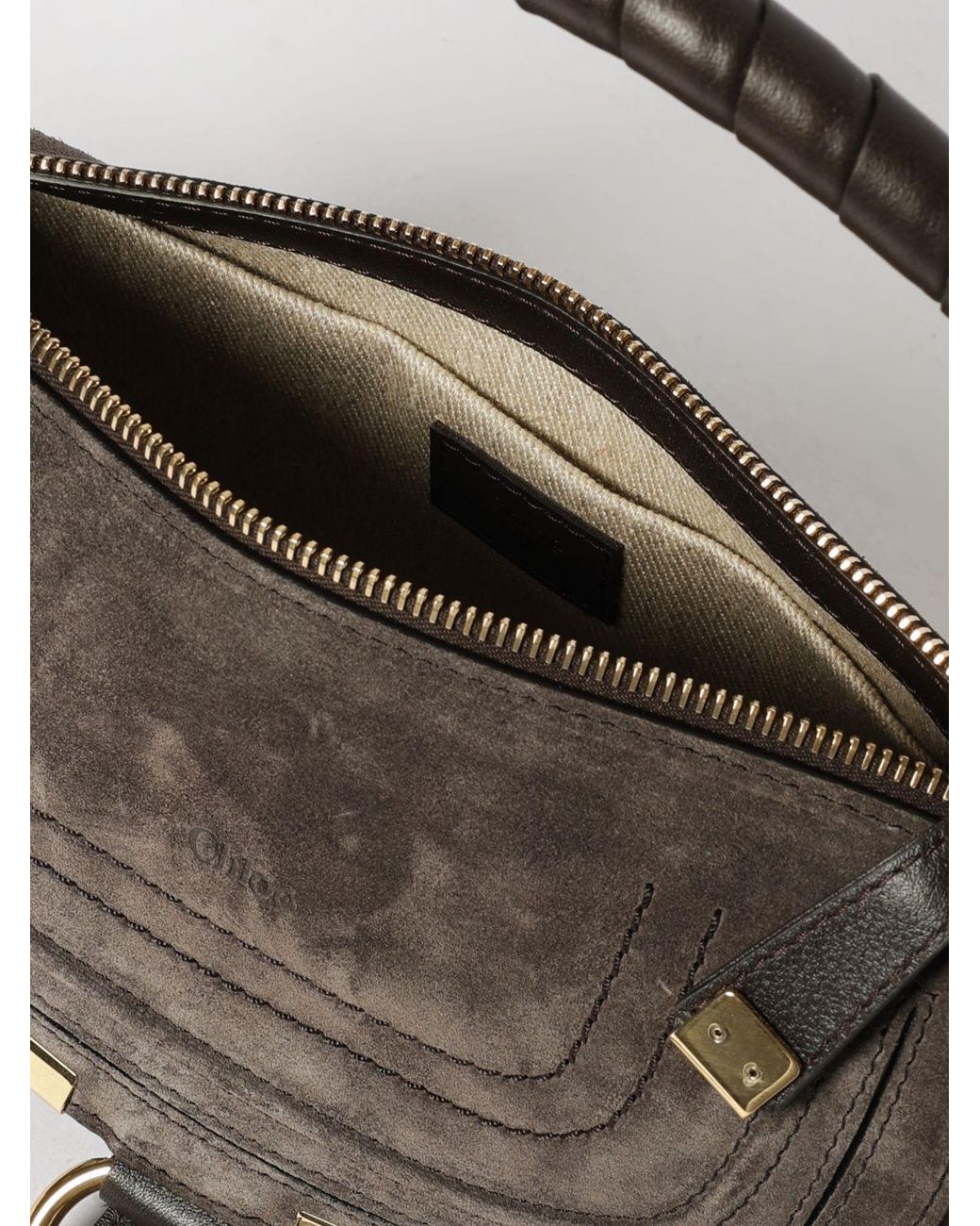 Chloé Handbag in Gray | Lyst