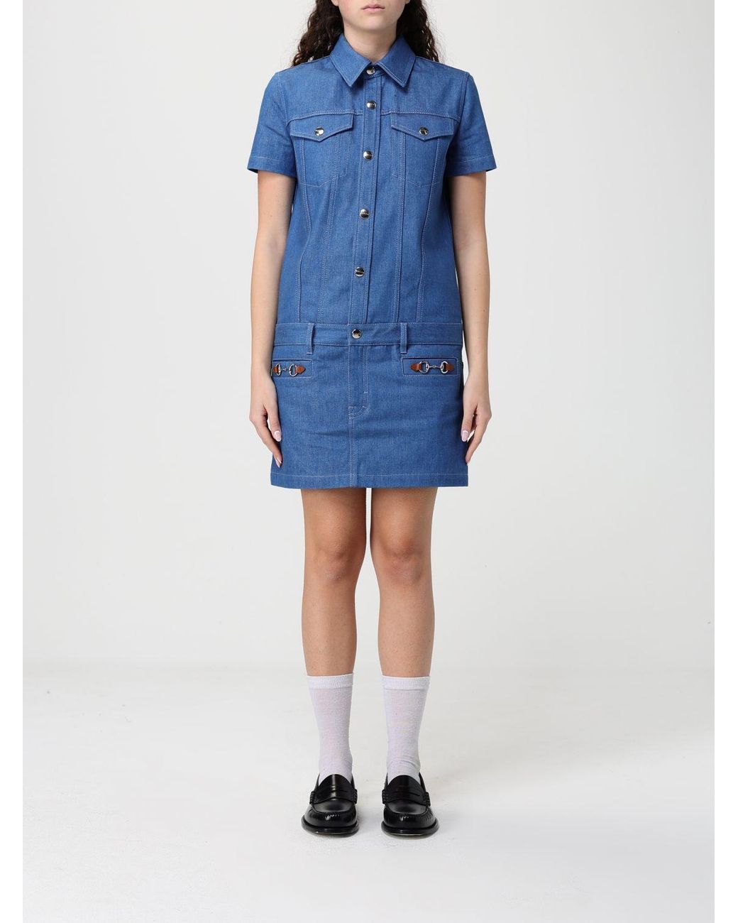 Gucci Dress in Blue | Lyst UK