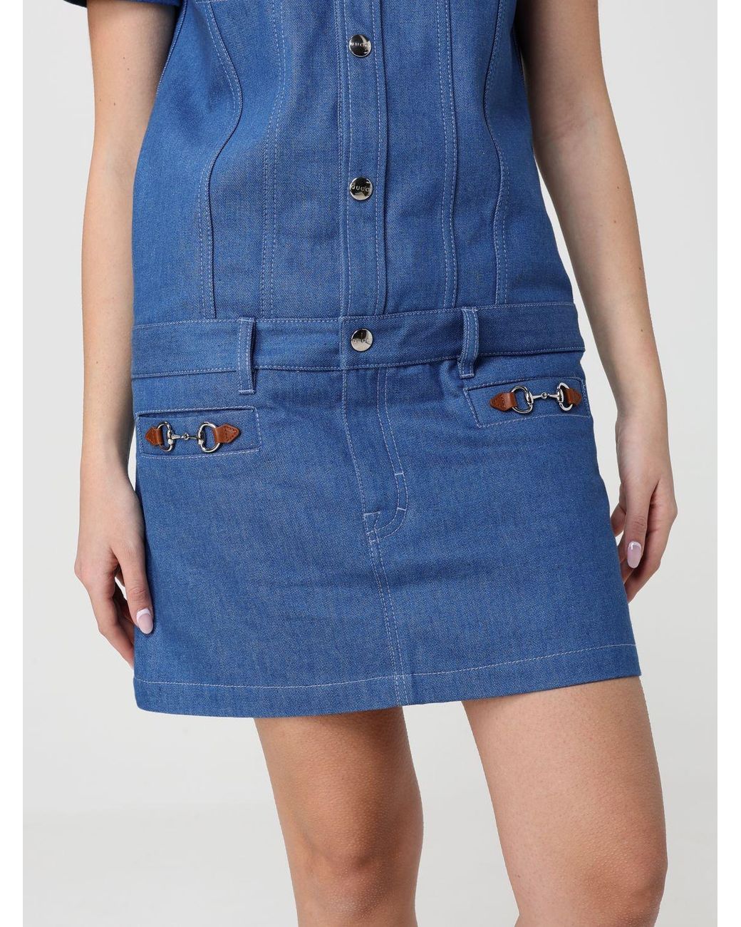 Gucci Dress in Blue | Lyst UK