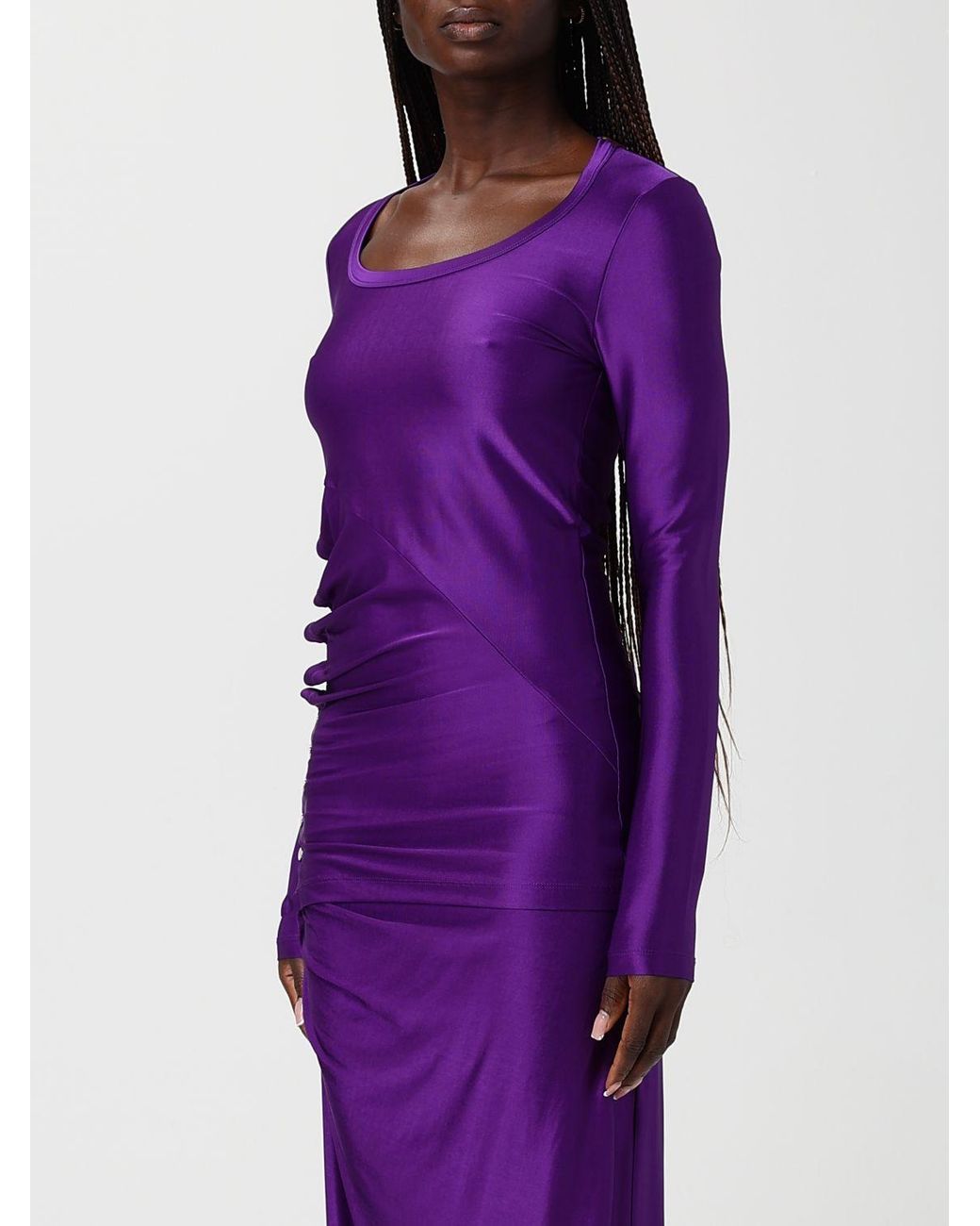 Rabanne Top in Purple | Lyst