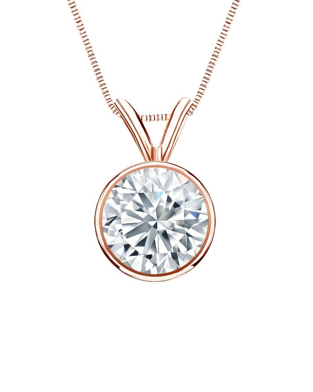 Sabrina Designs Lab Grown Diamonds 14K Rose 1.50 Ct. Tw. Lab-Grown ...