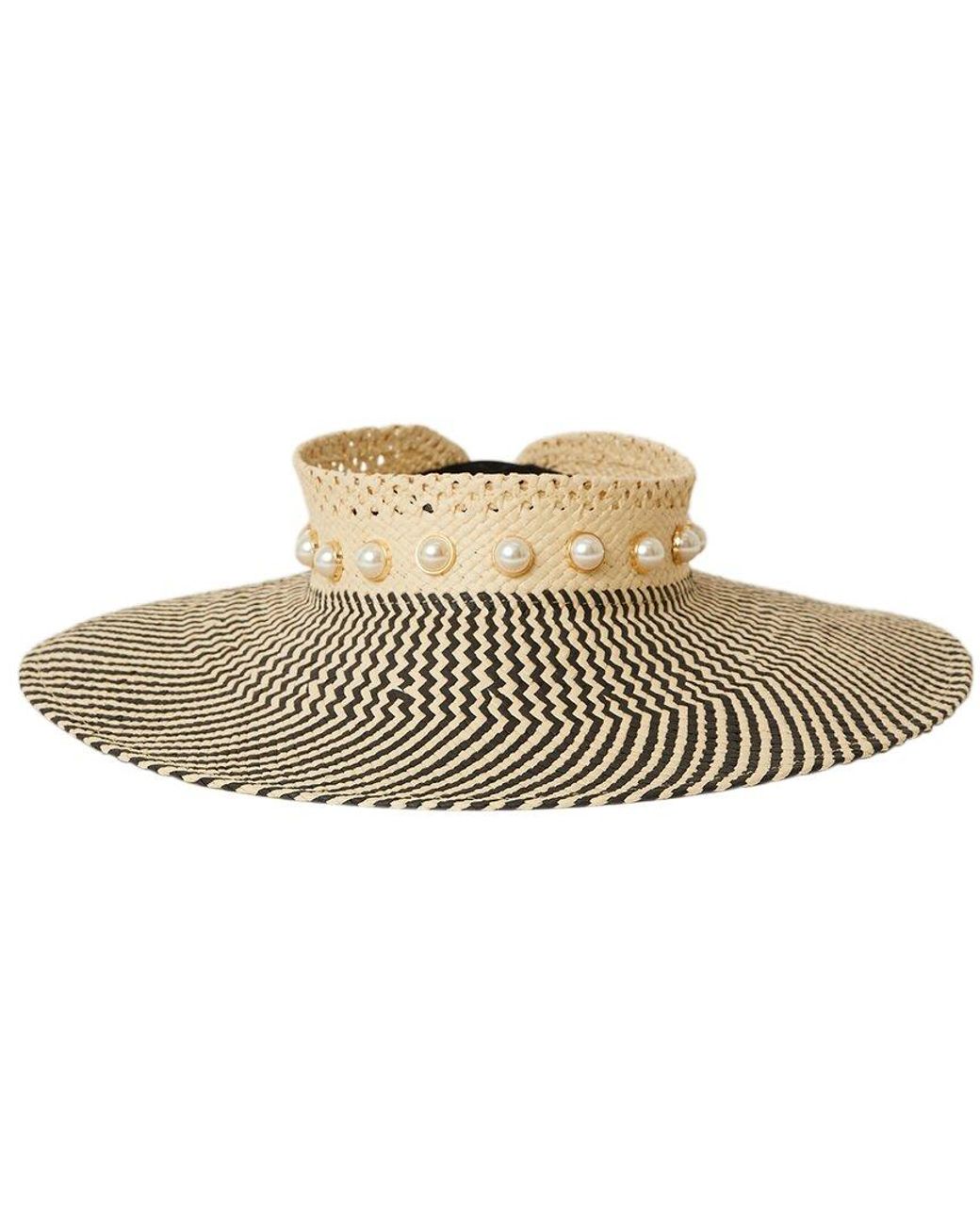 BTB Los Angeles Carmen Straw Hat in Metallic | Lyst