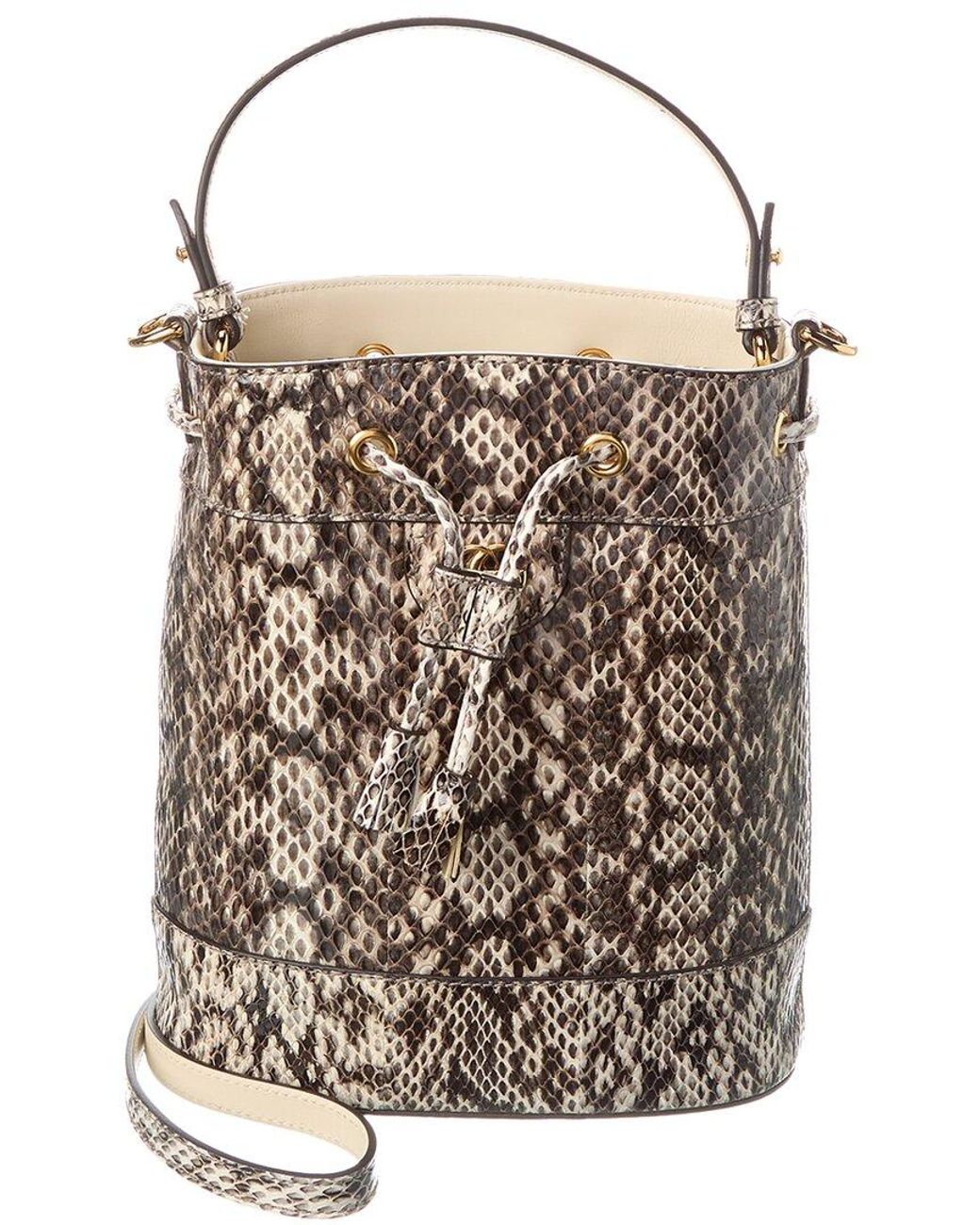 Gucci GG Small Ophidia Dome Snakeskin Shoulder Bag | Lyst