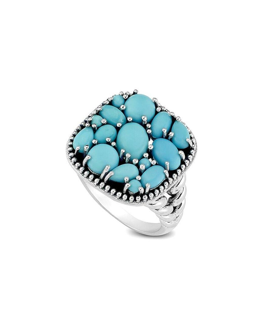 Samuel B. Sleeping Beauty Ring in Blue | Lyst
