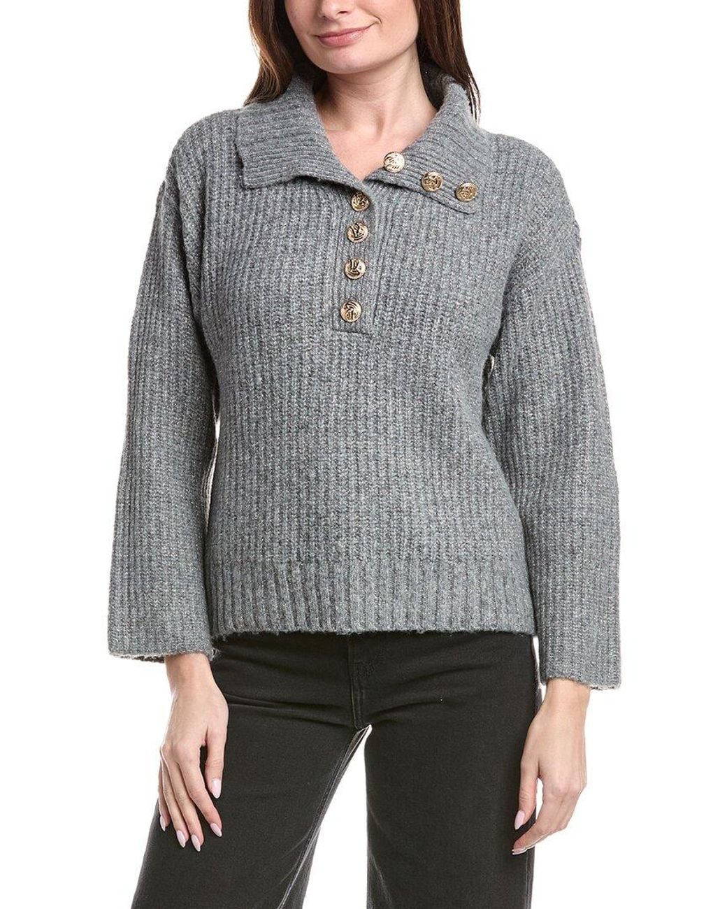 Generation Love Gayle Sweater in Grey | Lyst UK
