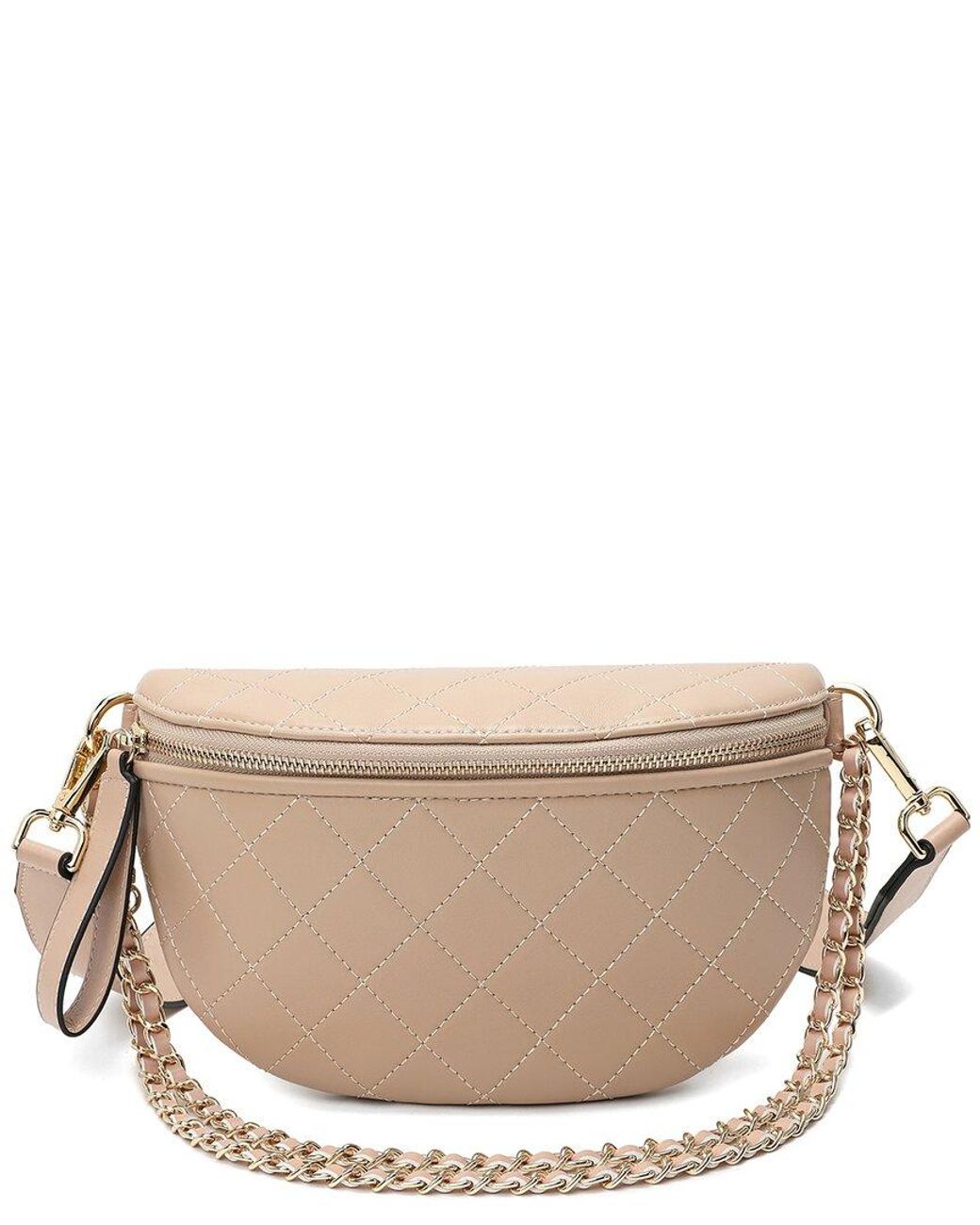 Tiffany & Fred Paris Quilted Leather Fanny Pack in Natural | Lyst UK