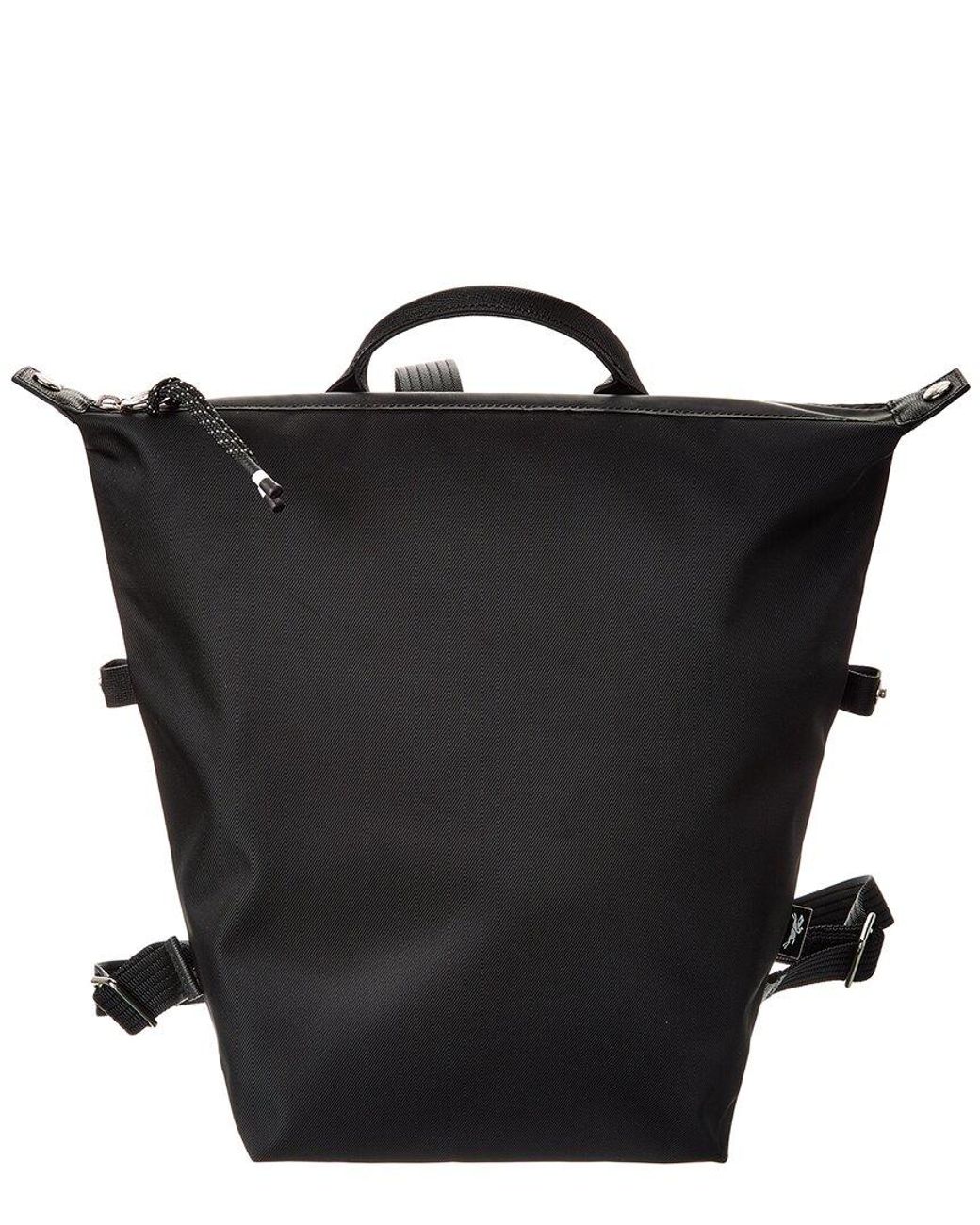 Longchamp Le Pliage Energy Large Canvas Backpack in Black | Lyst