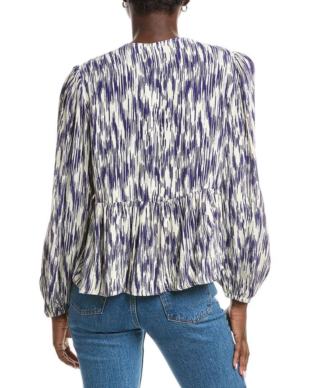 ANNA KAY Singaro Blouse in Blue | Lyst UK