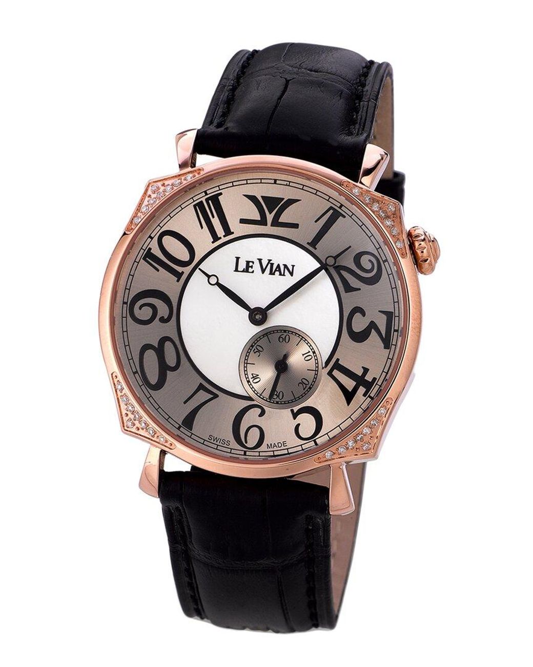 Le Vian Deco Estate Diamond Watch in Gray | Lyst